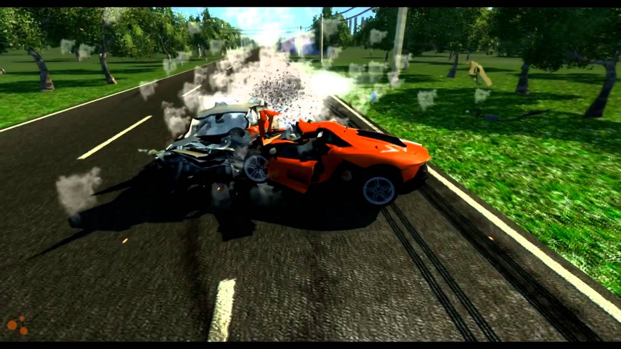 Beam NG DRIVE - Немного новых лобовых столкновений - YouTube