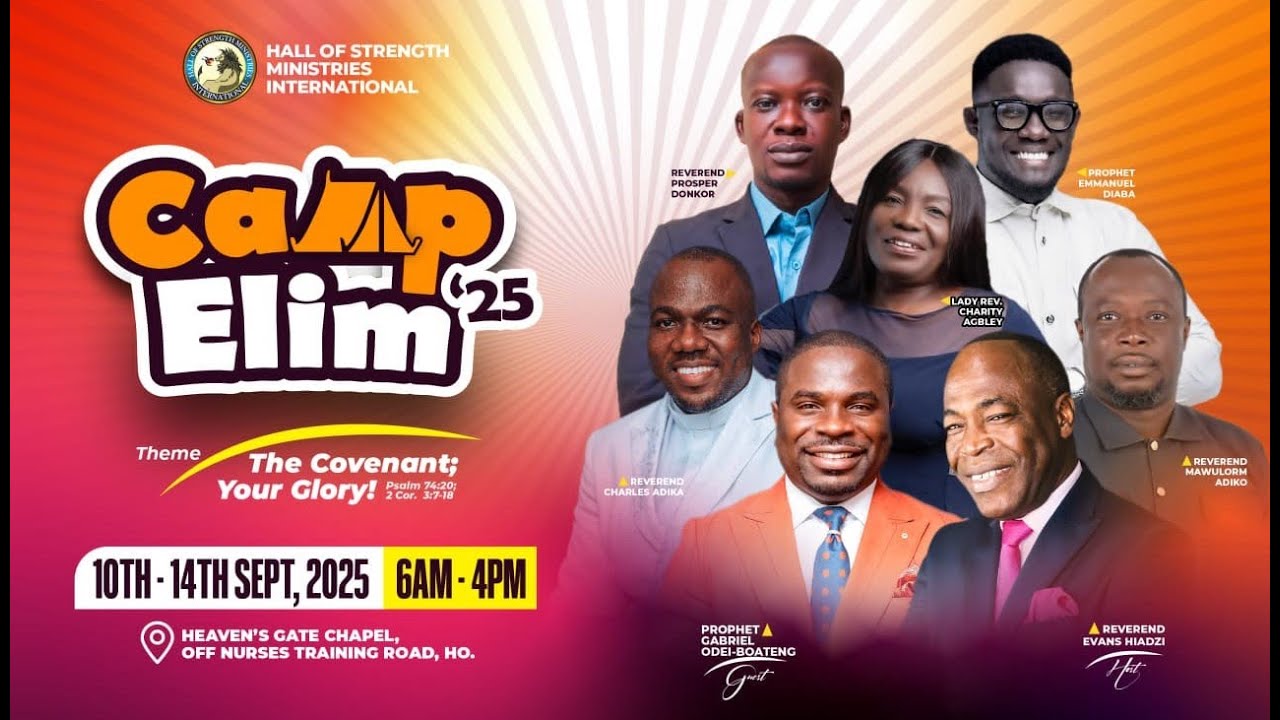 Camp Elim Opening Ceremony || 10th September, 2025 - YouTube