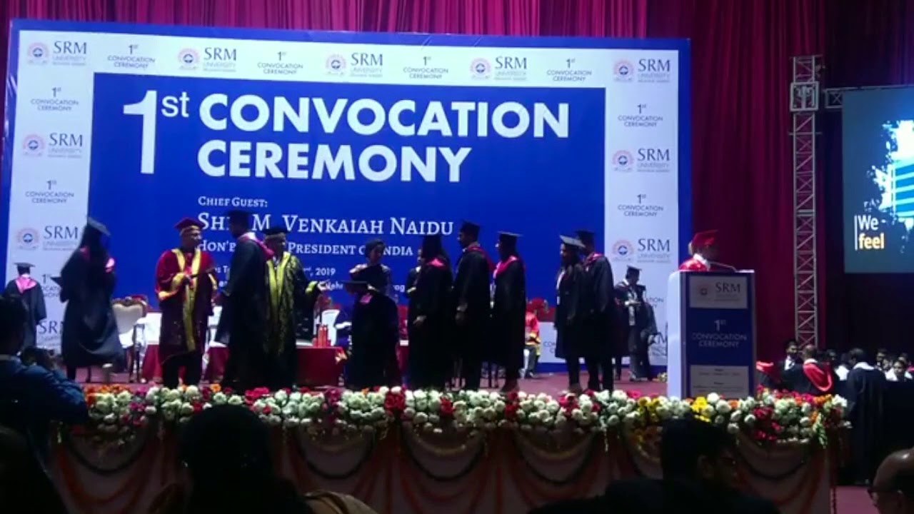 Felicitation of Graduate Students @ 1st Convocation Ceremony - YouTube