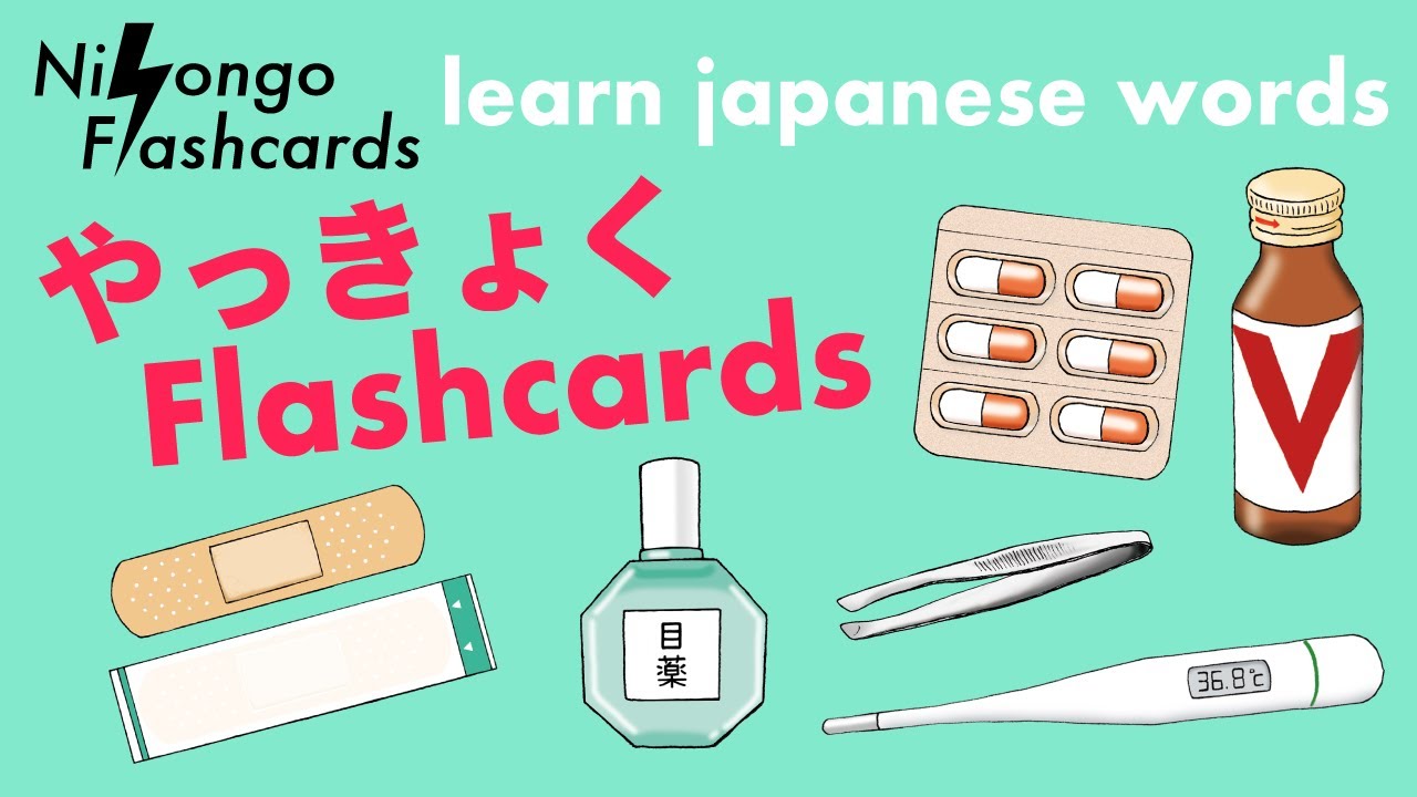 Japanese Verbs Using Face Parts And Neck Nihongo Flashcards Parts Of