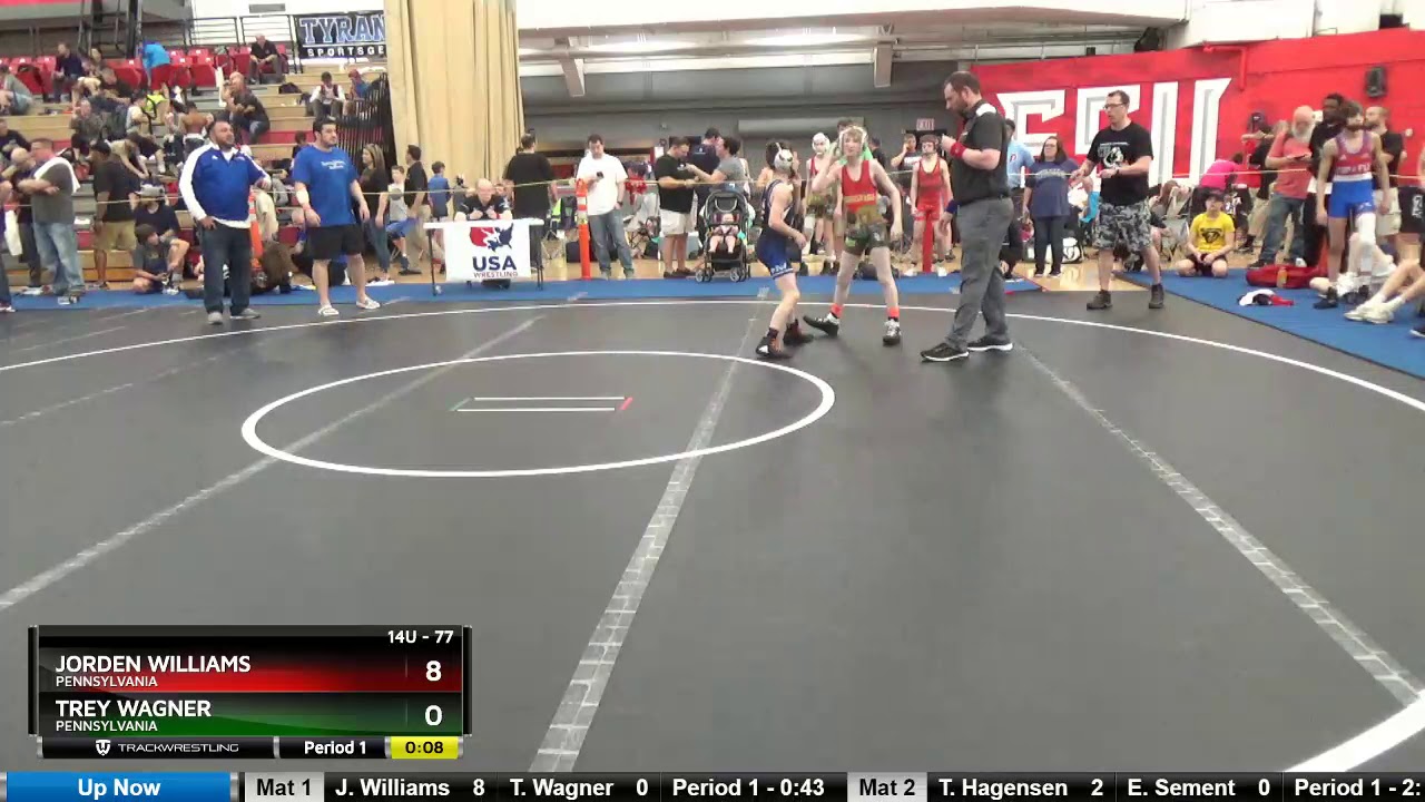 14U 77 Jorden Williams Pennsylvania Vs Trey Wagner Pennsylvania - YouTube