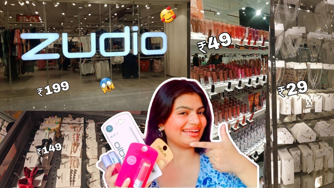 *ZUDIO* new makeup collection 2025 || lipstick, blush, skin tint ...