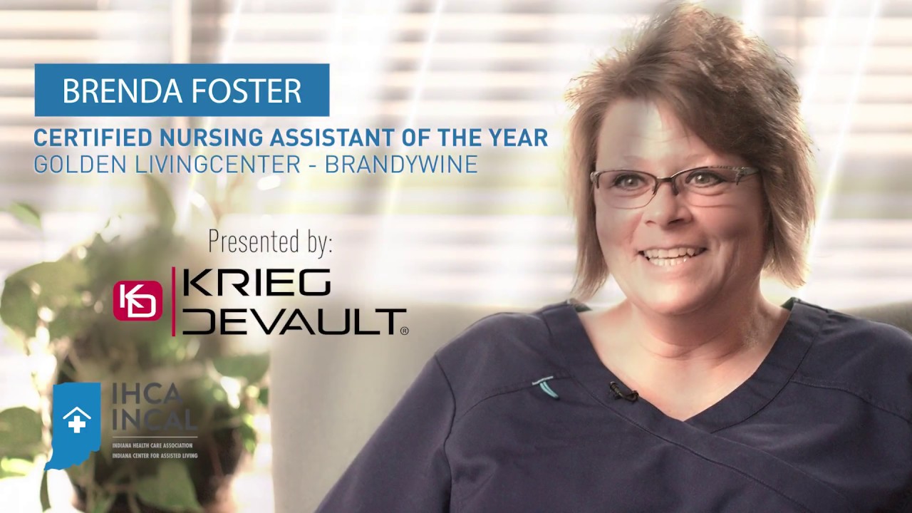 2018 CNA of the Year - Brenda Foster - YouTube