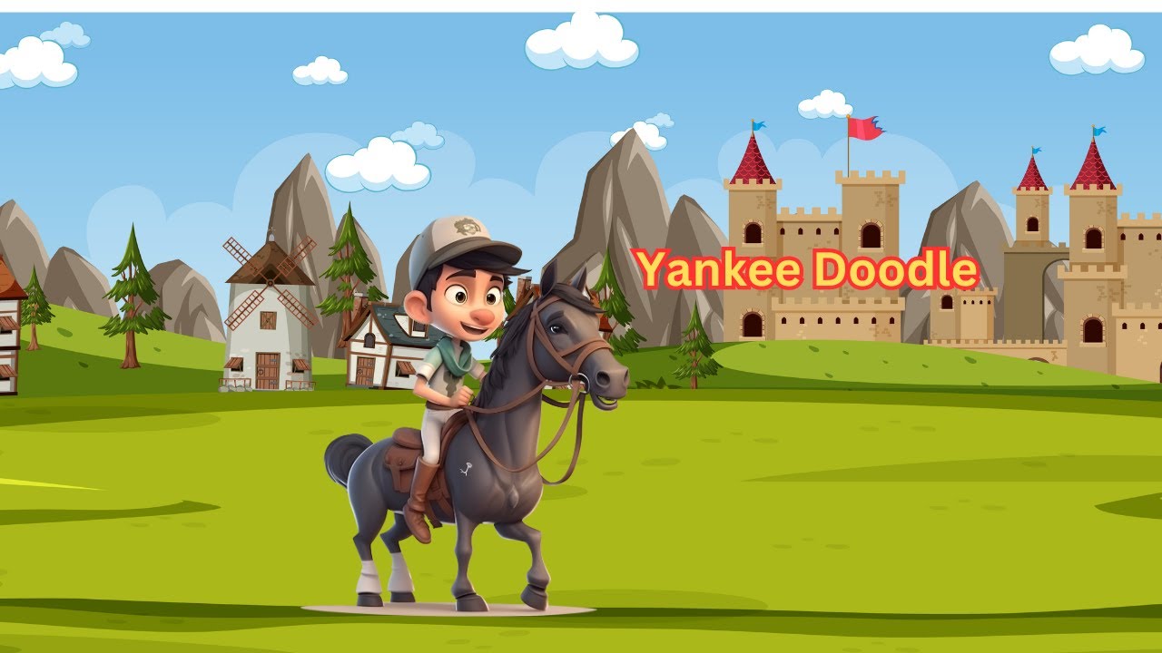 Yankee Doodle | English Nursery Rhyme | Animation Rhyme For Kids - YouTube