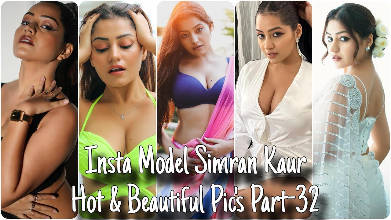 Insta Model Simran Kaur Hot & Beautiful Pic's Part-32 - YouTube