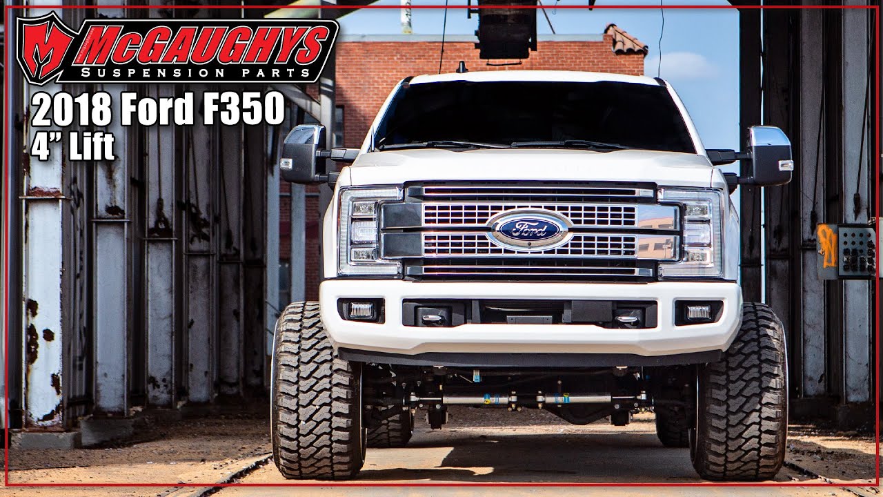 @NorCalDavid 2018 Ford F-350 - 4" McGaughy's Radius Arm kit - YouTube