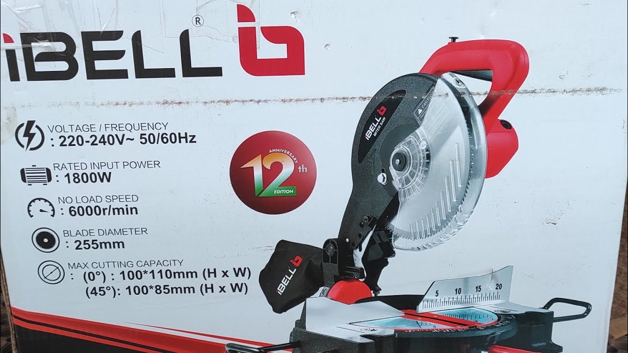 IBELL MITER SAW - YouTube