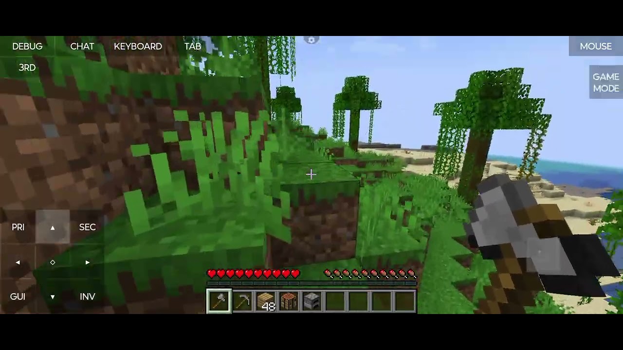 jugando Minecraft java de celular 📱 - YouTube