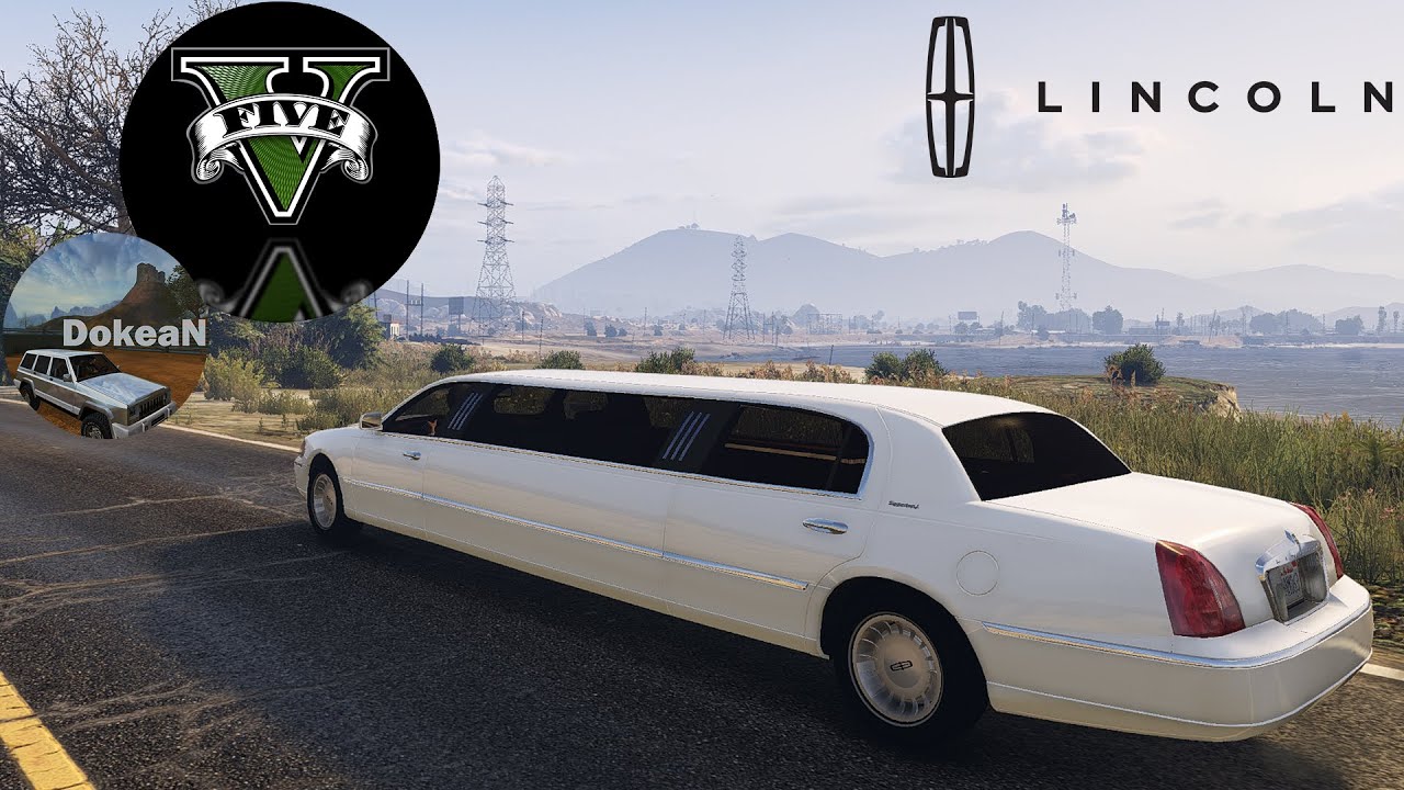 1998 Lincoln Town Car Limousine (mods) - GTA V - YouTube