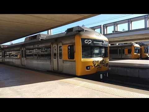high speed train pic up / highest train in lisbon - YouTube
