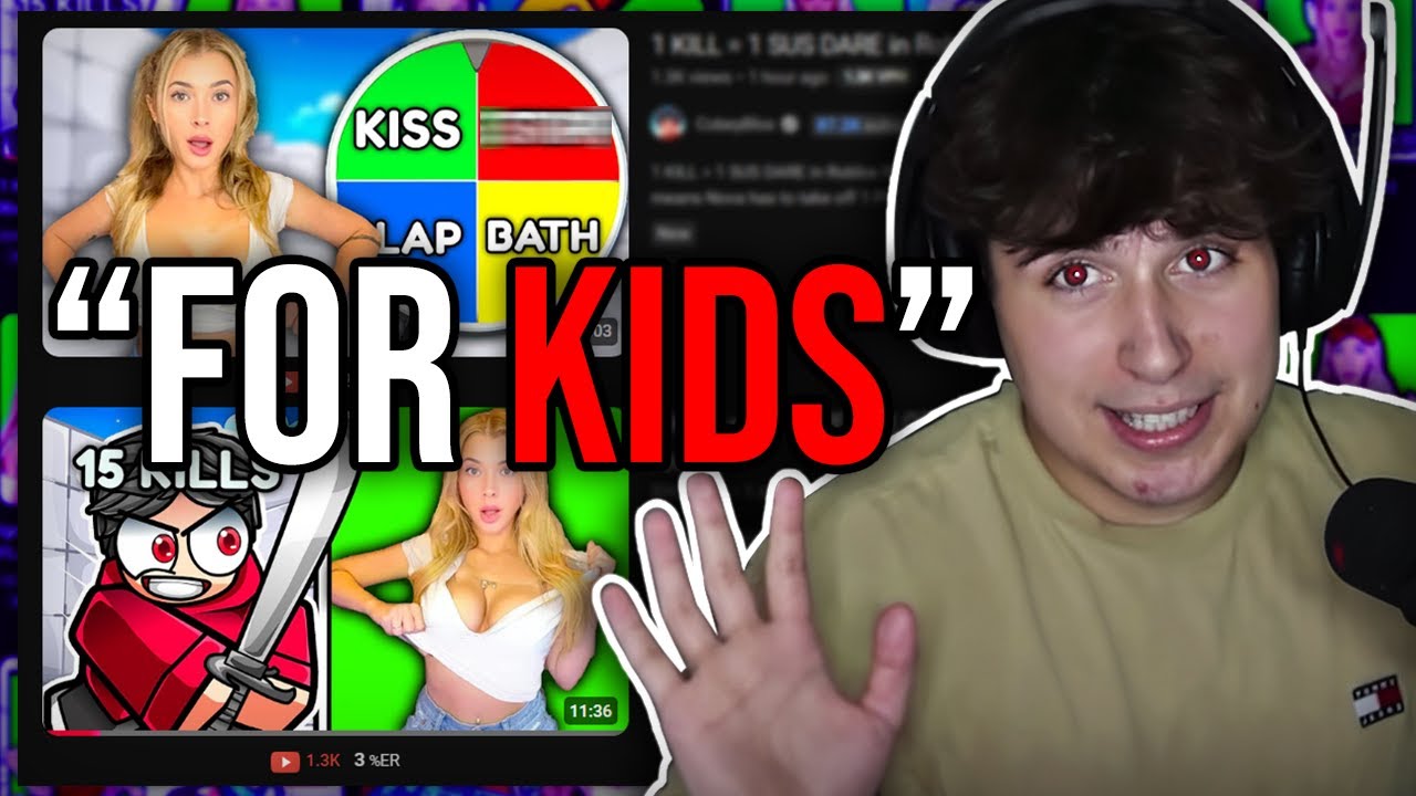 Disgusting Roblox YouTuber Promotes OnlyFans To Kids... (CobeyBlox ...