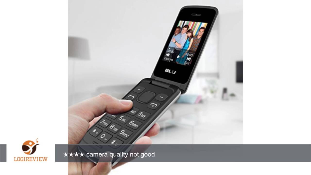 BLU Diva Flex 2.4 - Flip phone - unlocked Dual Sim - Silver | Review ...