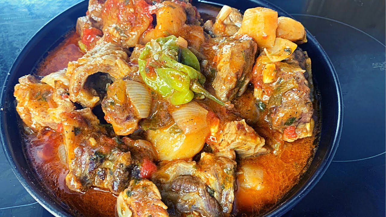 comment préparer la viande de chèvre aux AUBERGINES AFRICAINES,super ...