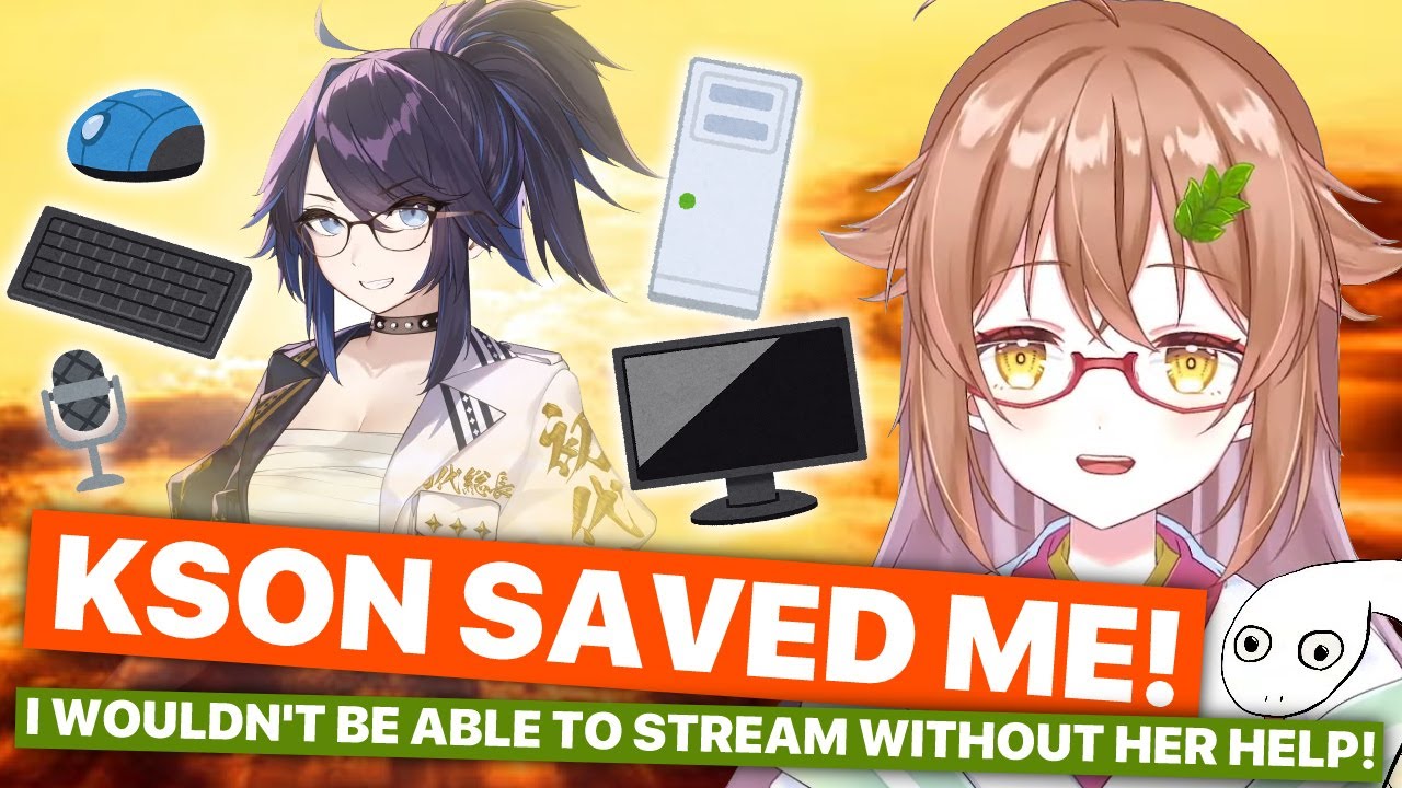 Kson Helps An Indie Vtuber (Kson & Asakura Konoha) [Eng Subs] - YouTube