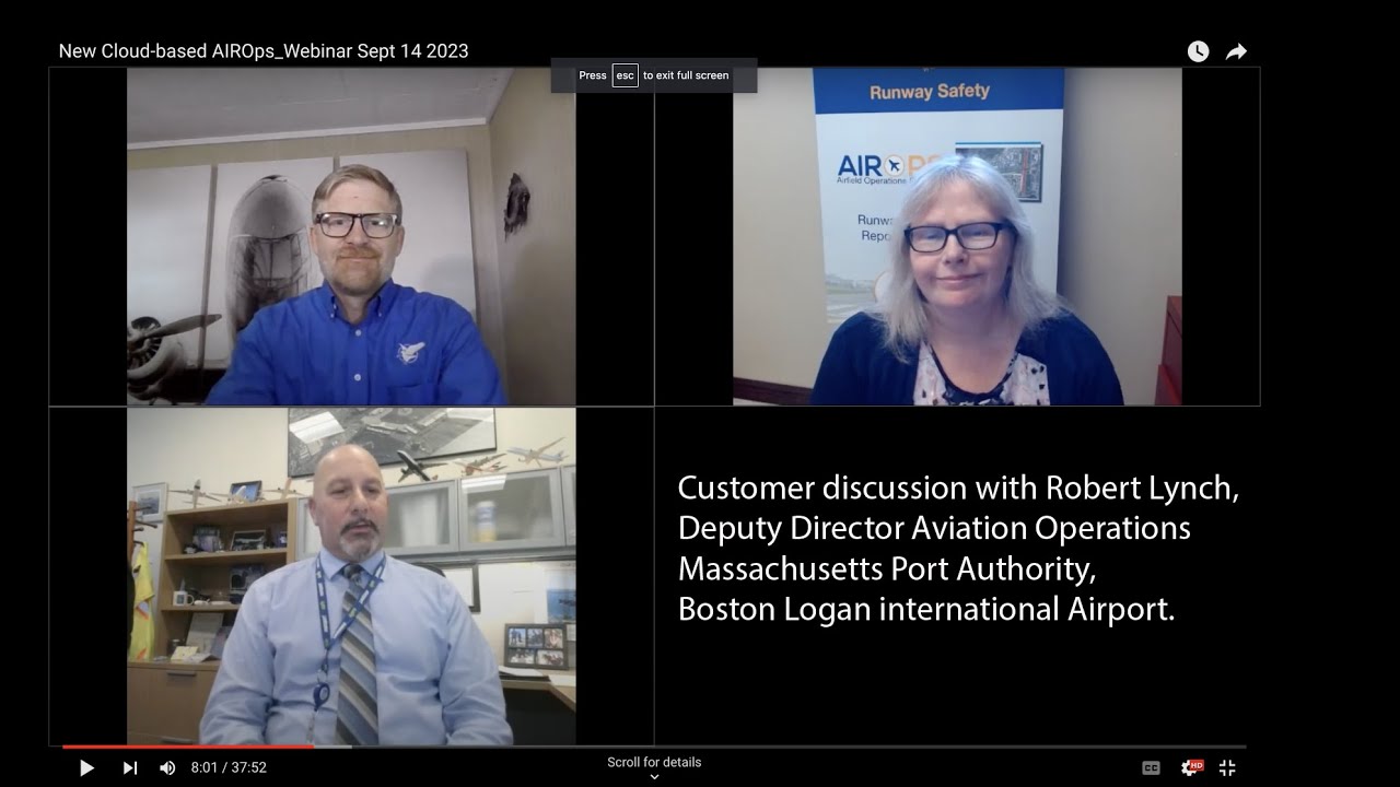 AIROps Airfield Operations Software PT139 - YouTube