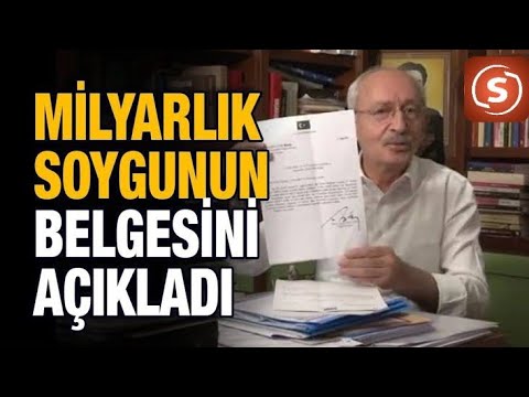 Kılıçdaroğlu'ndan Şok Belge! Milyarlık Soygunun belgesini açıkladı | Samanyolu Haber