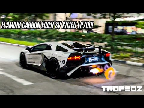 Featuring the Panda Spec SV kitted Lamborghini Aventador loaded with ...