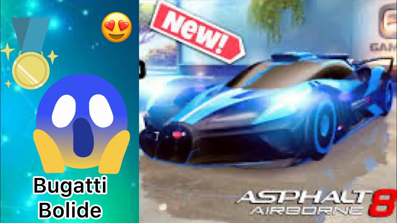 Asphalt 8 Airborne Bugatti Bolide Gameplay - YouTube