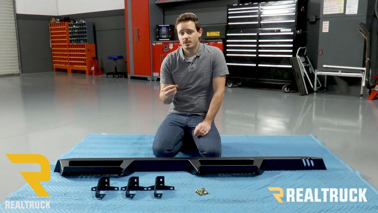 How to Install N-Fab Black Epyx Steps on a 2018 Jeep JL - YouTube