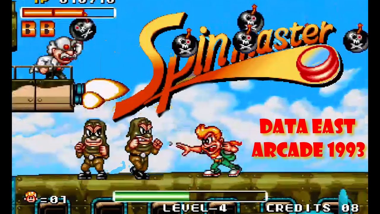 Spinmaster - Arcade Game (1993) - YouTube