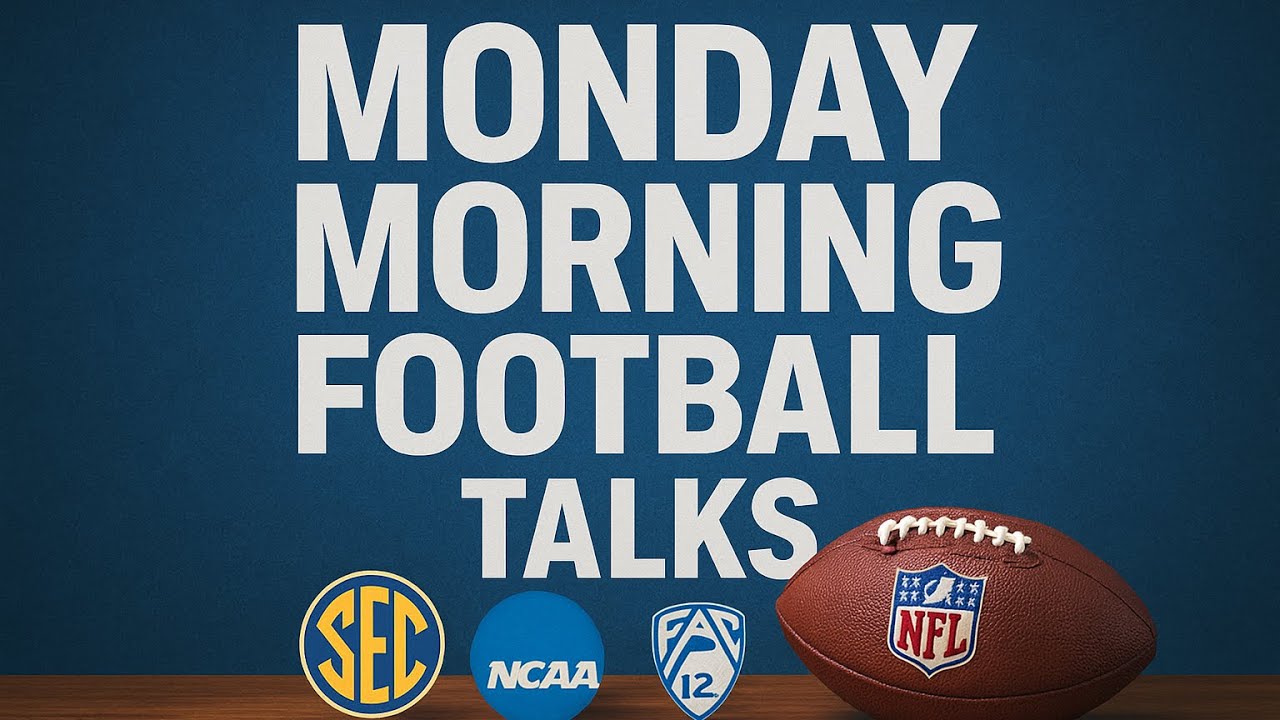 Monday Morning Live Football Talks - YouTube
