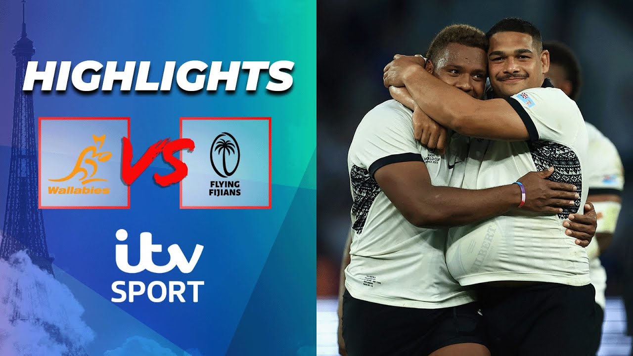 HIGHLIGHTS - Australia v Fiji - 2023 Rugby World Cup - YouTube