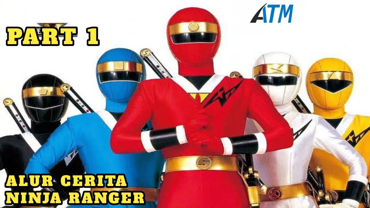BERKUMPULNYA 5 KETURUNAN NINJA LEGENDARIS‼️ NINJA RANGERS | Alur Cerita ...