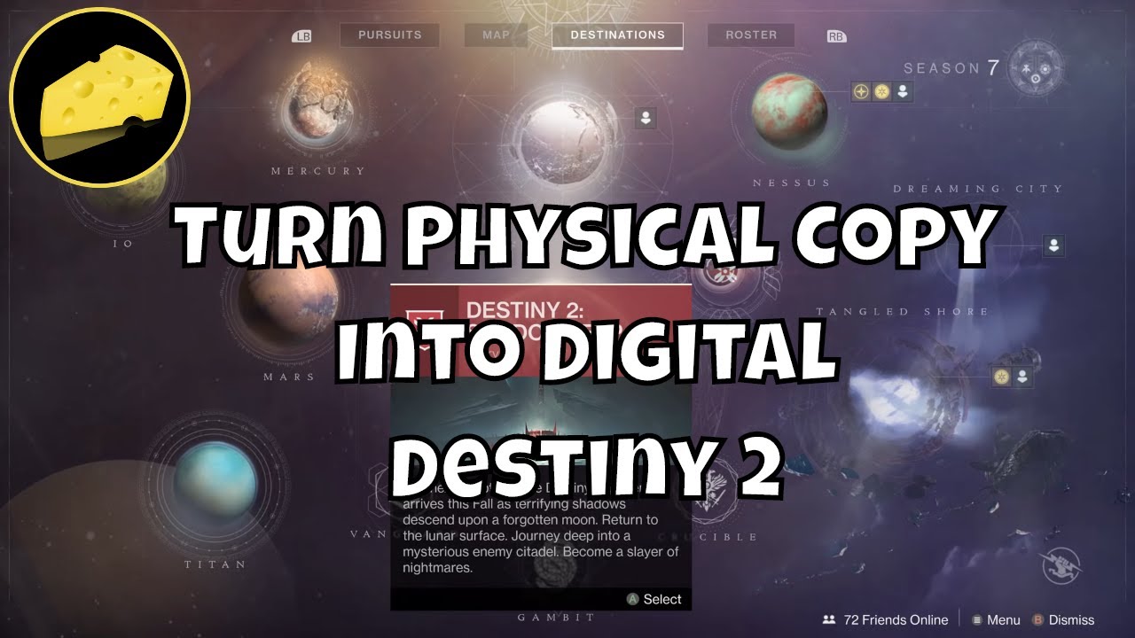How To Change D2 Physical Disc To Digital - YouTube