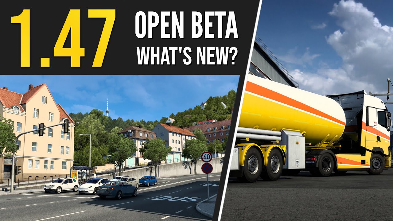 Euro Truck Simulator 2 - Open Beta 1.47 - YouTube