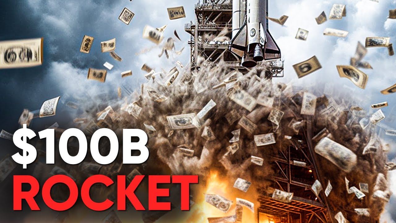 NASA's New Rocket Is Literally Burning Through Money - YouTube