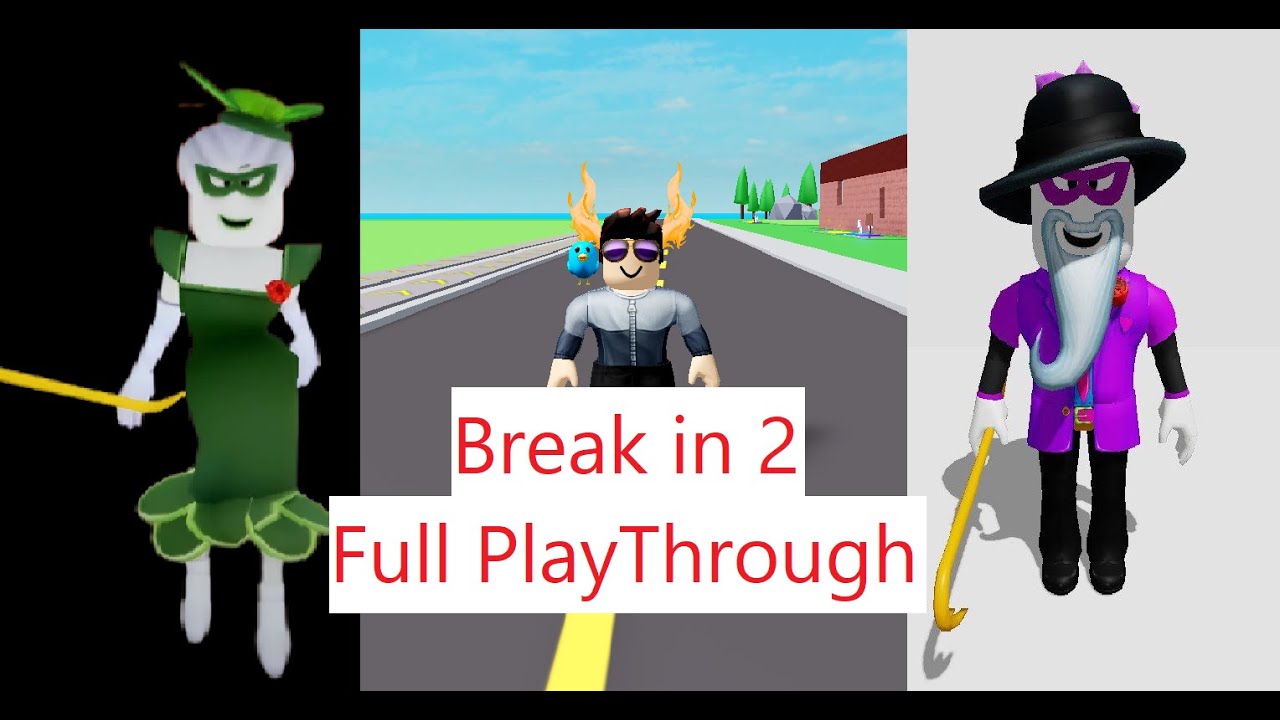 Playing Break in 2 | Full PlayThrough (NORMAL ENDING) - YouTube