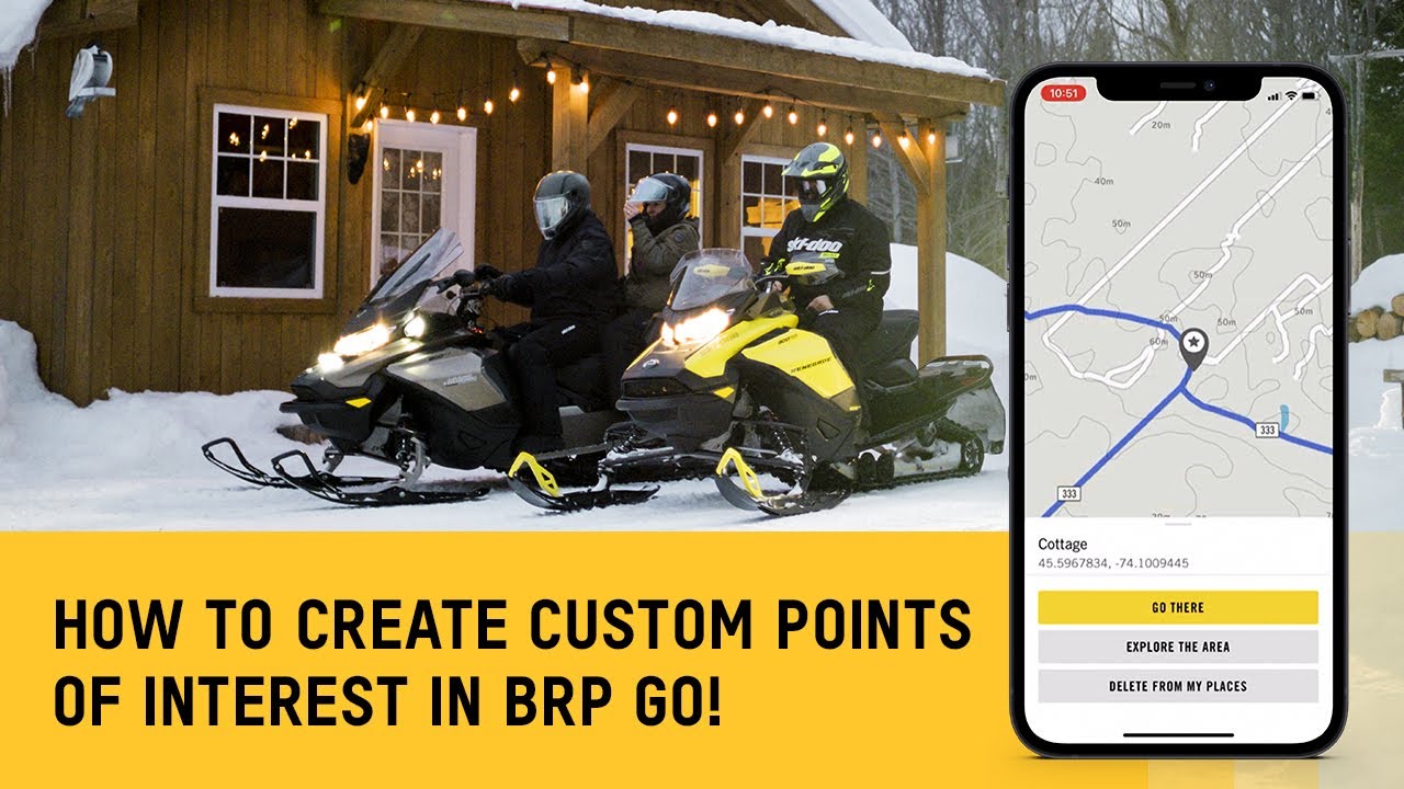 How to Create Custom Points of Interest in BRP GO! - YouTube