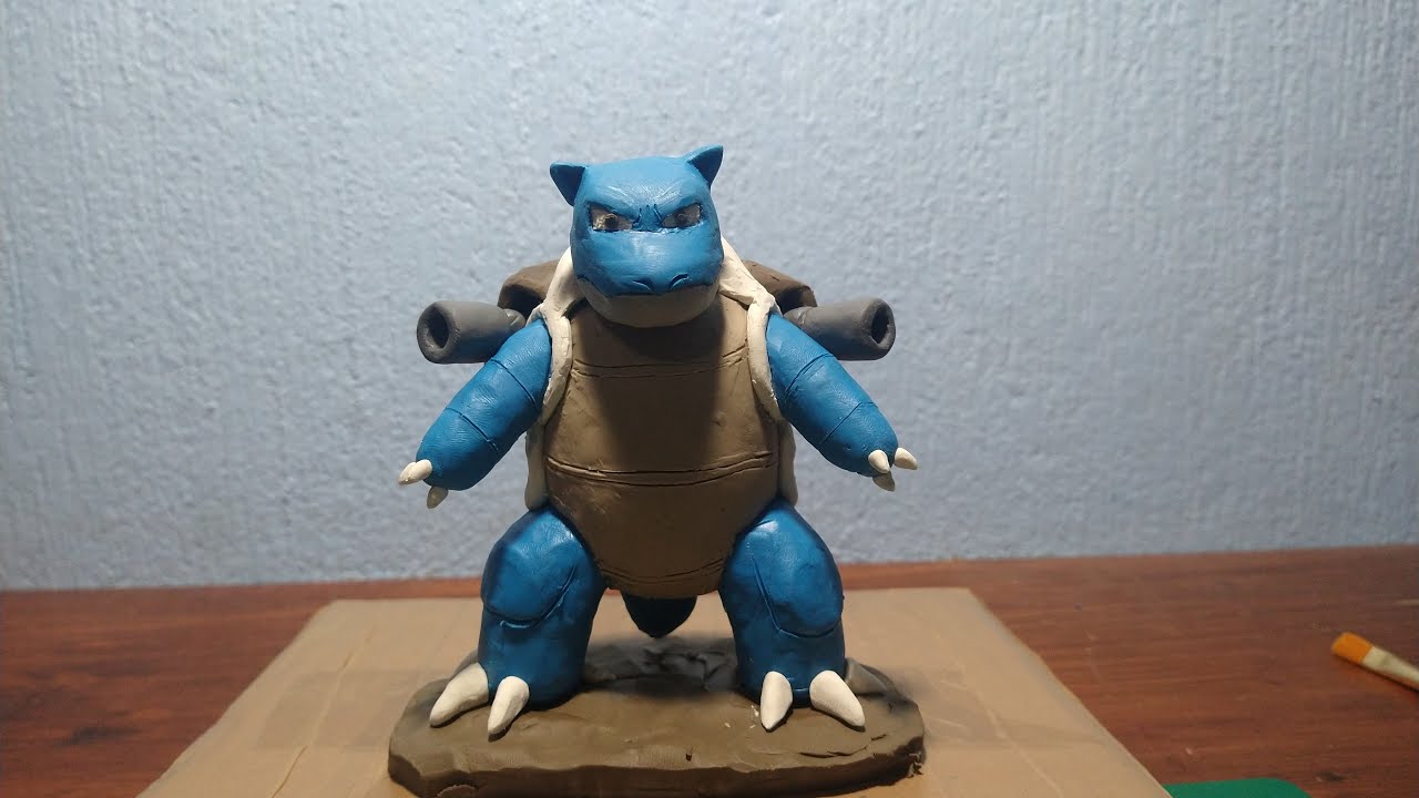 Como Hacer a Blastoise con Plastilina - How to make Blastoise with ...