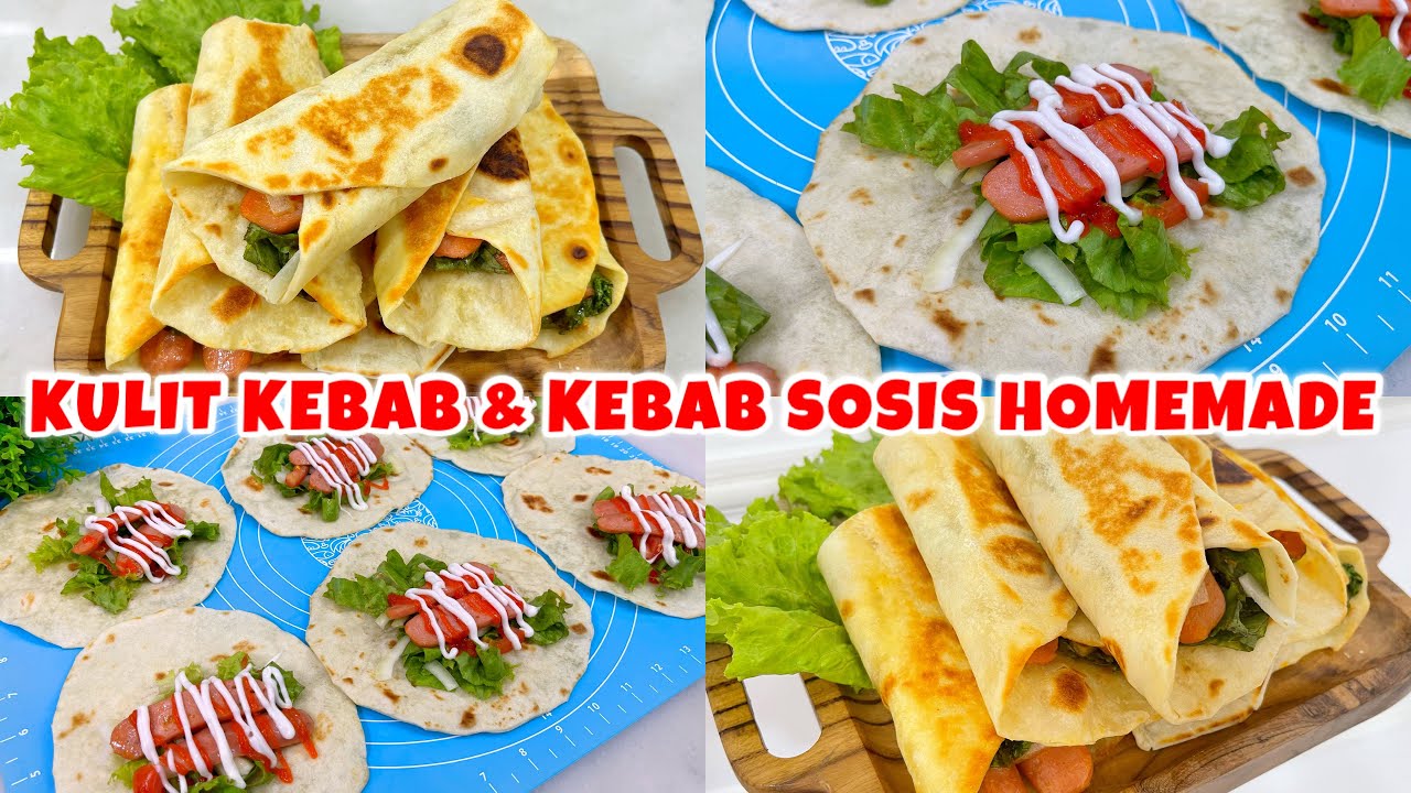 RESEP KEBAB SOSIS HOMEMADE ‼️ - YouTube