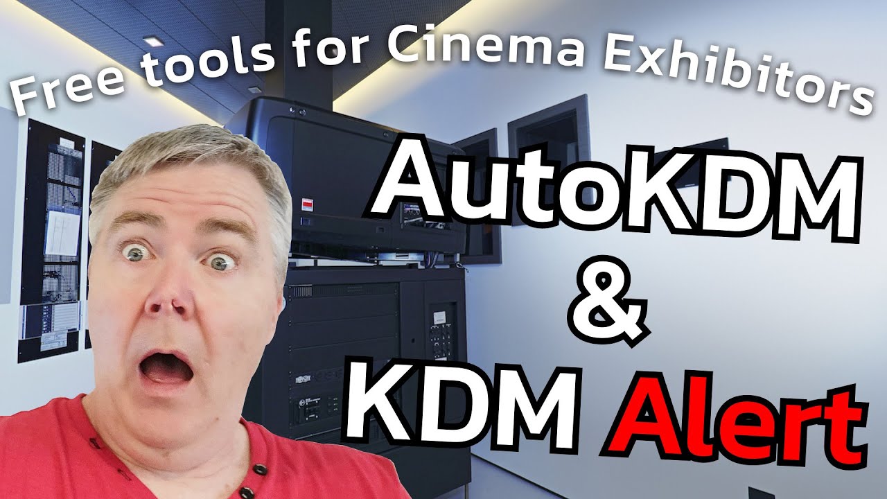 AutoKDM and KDM-Alert, Free tools for Cinema Exhibitors - YouTube