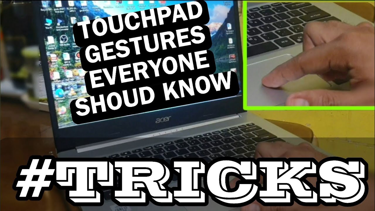 LAPTOP TOUCHPAD TRICKS - YouTube