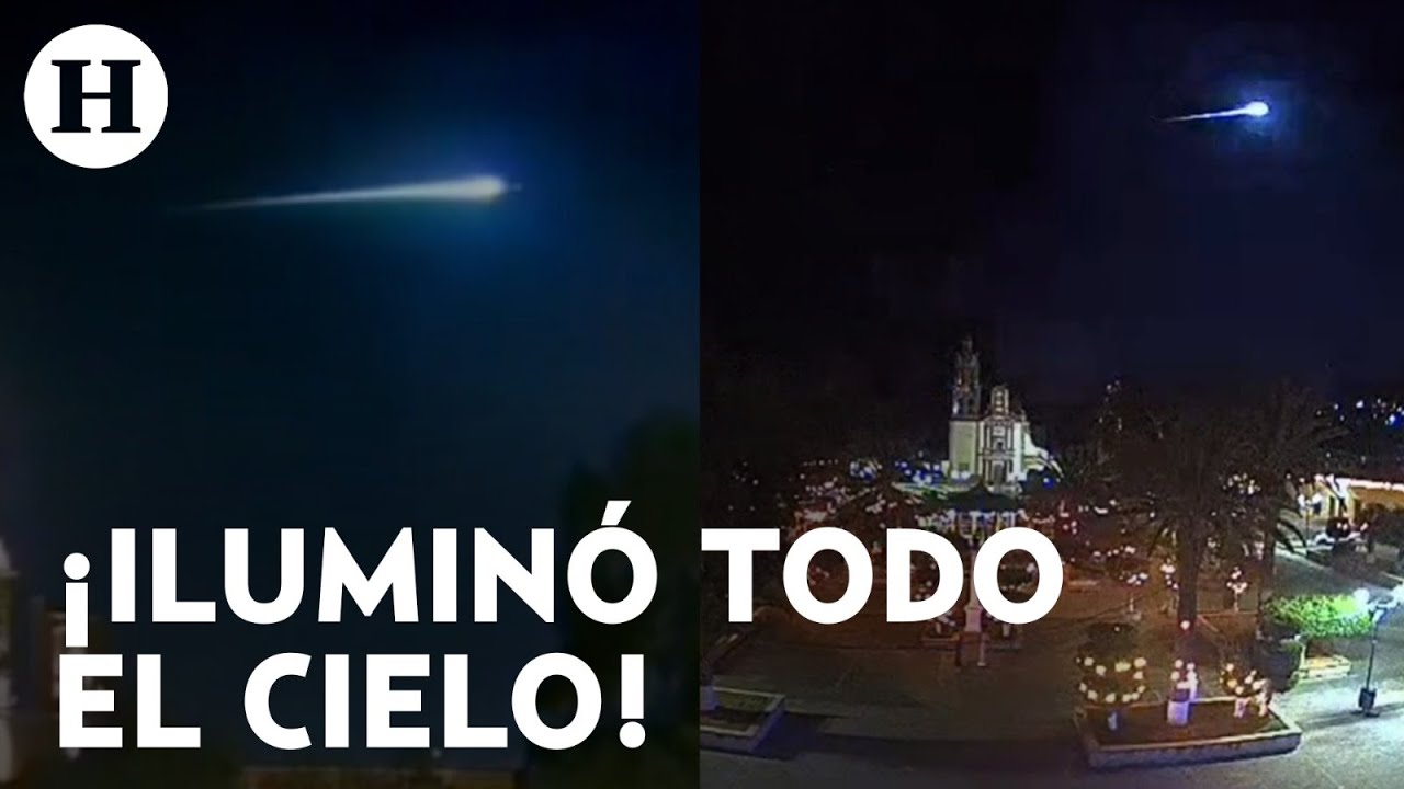 ¿Era un meteoro? Esto sabemos sobre el destello de luz azul que se vio ...