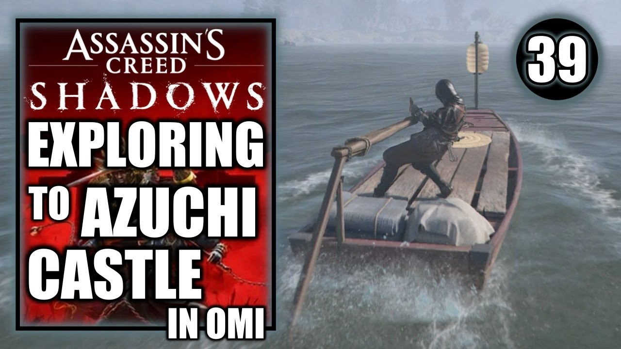 Assassin's Creed Shadows - Exploring to Azuchi Castle in Omi ...