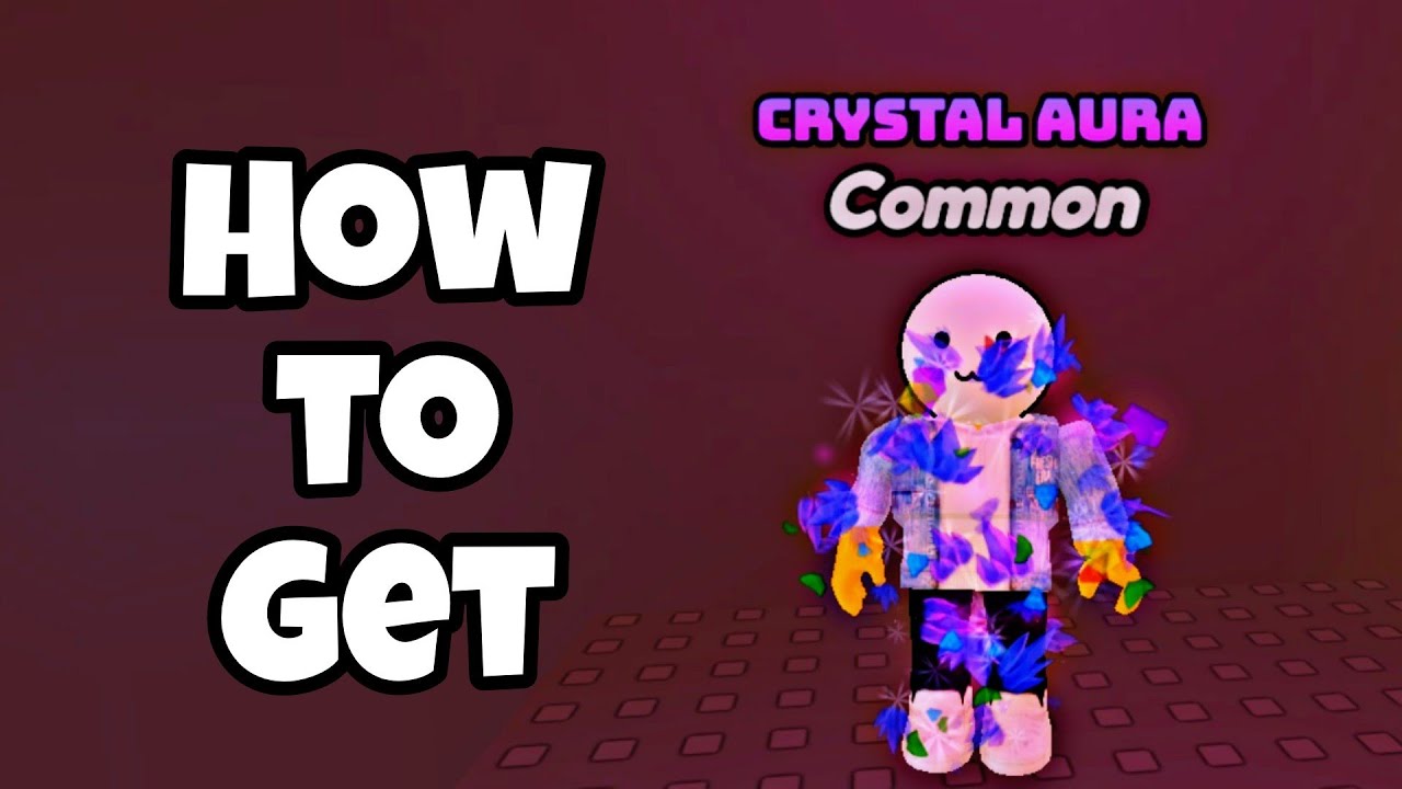 How to Get Crystal Aura in Find the Auras Roblox | Crystal Aura - YouTube