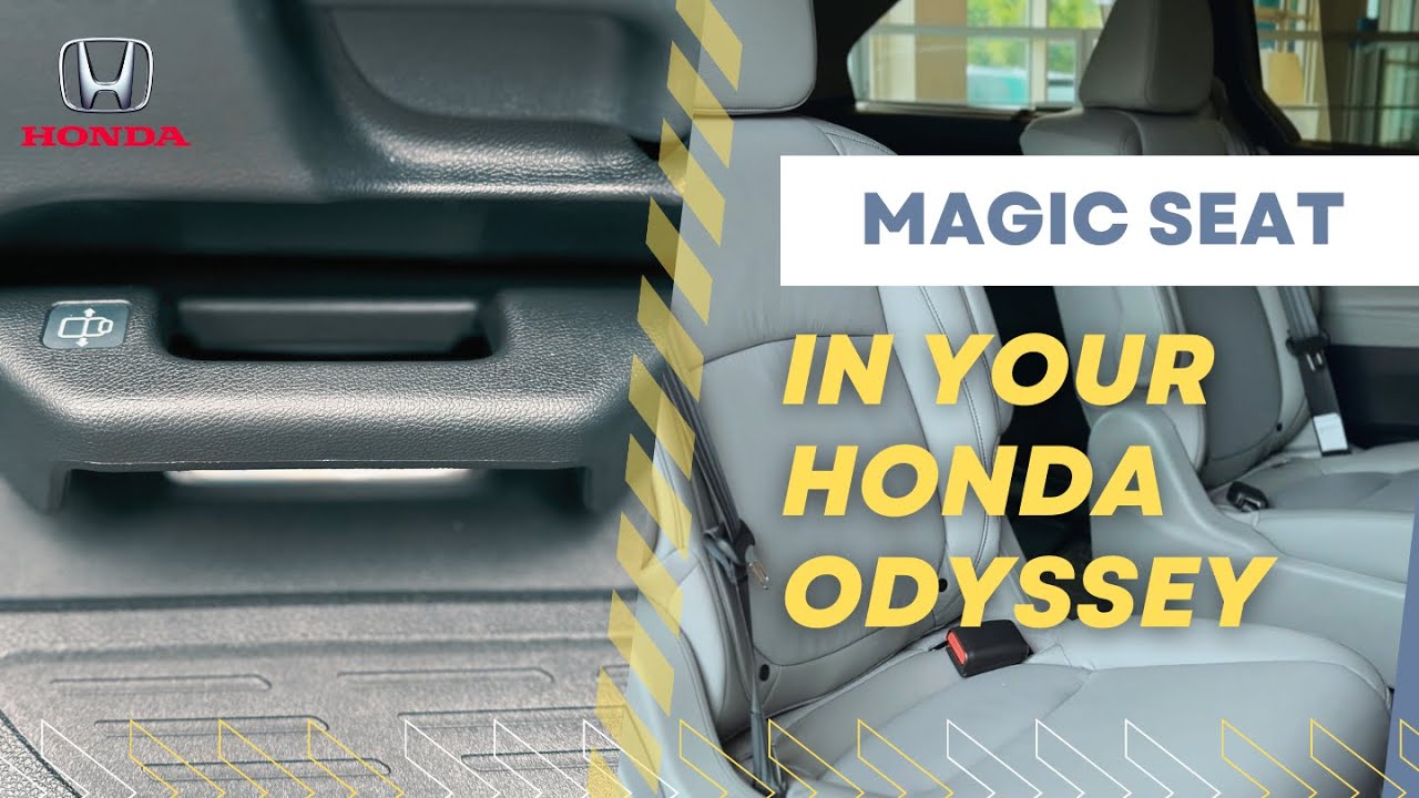 What is The MAGIC SEAT in your Honda Odyssey? - YouTube