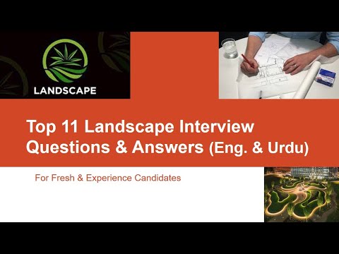 Top 11 Landscape Interview Questions & Answers | For Fresh & Experience ...
