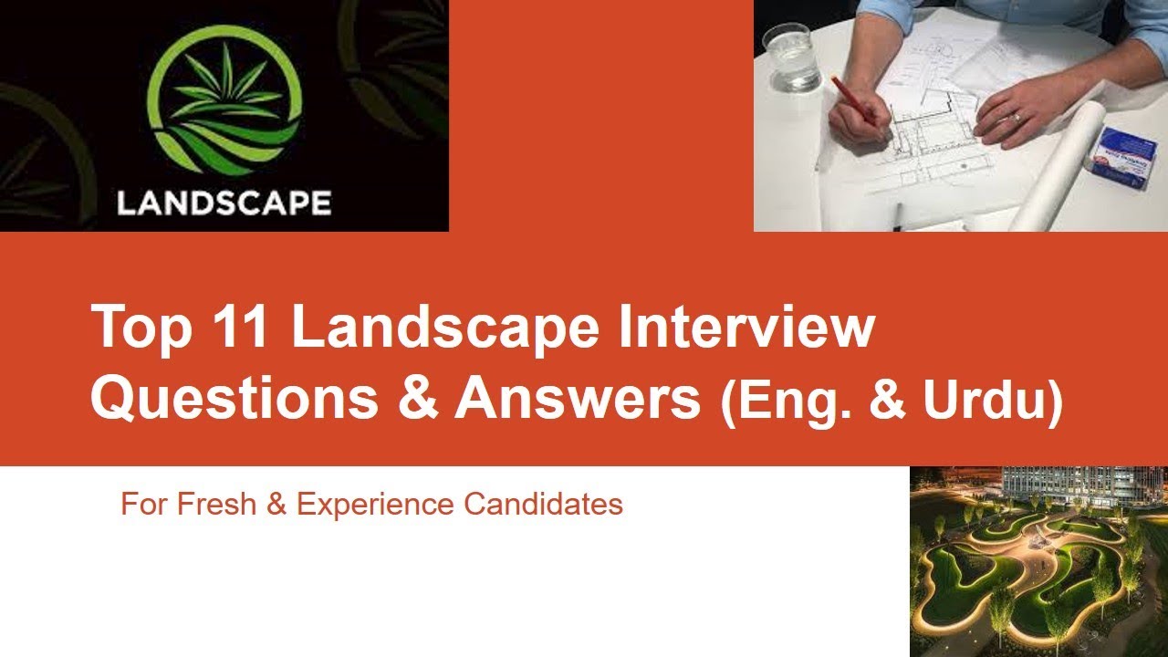 Landscape Interview | Top 11 Q & A | for fresh and experience ...