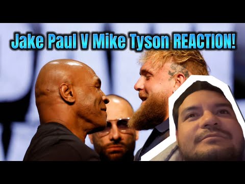 Jake Paul vs “Iron” Mike Tyson 2024 Fight REACTION - YouTube