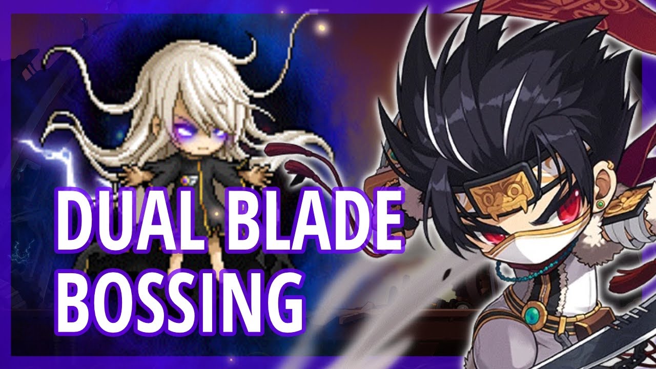 Dual Blade Bossing - 3/24 | Maplestory 2022 | GMS Reboot - YouTube