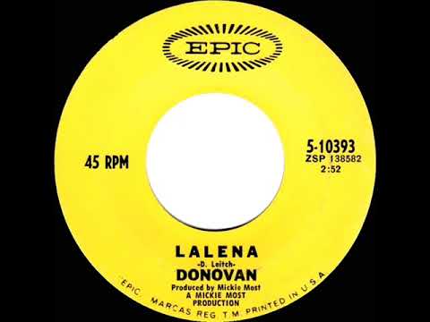 1968 HITS ARCHIVE: Lalena - Donovan (mono) - YouTube