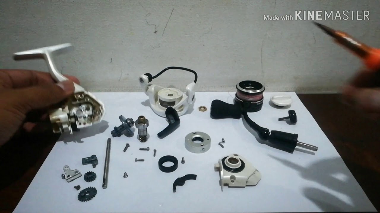 Bongkar & maintenace reel okuma ceymar c10 reel ul legendaris - YouTube