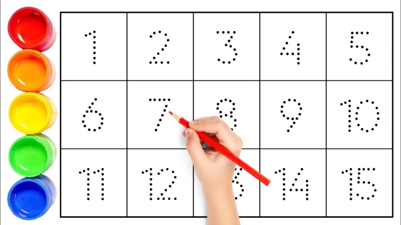 Learn Numbers 1 to 15 | 1 से 15 तक की गिनती | Best study in kids - 53 ...
