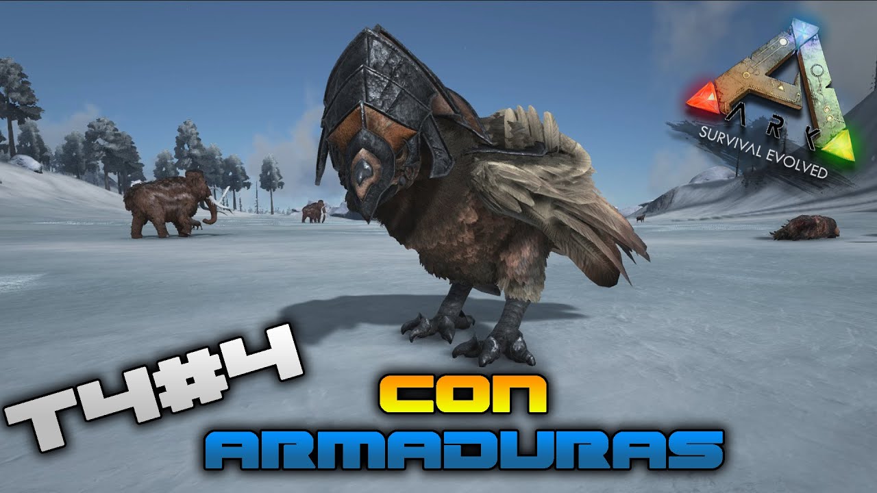 ARK SURVIVAL EVOLVED T4#4 LA ARMADA AEREA - YouTube