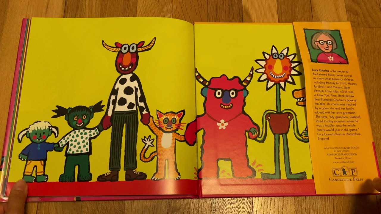 Let's Play Monster!/By Lucy Cousins/Fun time with Family - YouTube