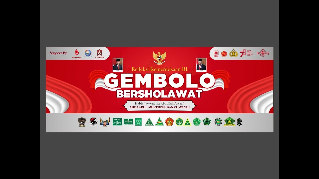 GEMBOLO BERSHOLAWAT BERSAMA AHBABUL MUSHTOFA - YouTube